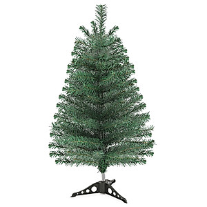 Magshion Artificial Christmas Tree, 3Ft Full Christmas Tree with 90 PVC Branch Tips, Green Christmas Tree for Home Party Decor, Easy Assemble Xmas Tree for Outdoor