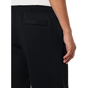 Nike Men's Sportswear Club Short Basketball Graphic, Black/White/White, Small