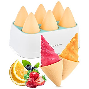 6 Pc Popsicles Molds - Popsicle Molds, Popsicle Holders for Kids, Ice Pop Mold, Popsicle Mold, Silicone Popsicle Molds, Popsicle Maker, Tiny Popsicle Molds Silicone BPA Free, Mini Popsicle Molds