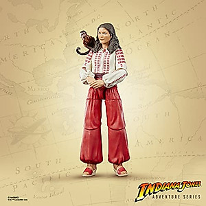 Indiana Jones and The Raiders of The Lost Ark Adventure Series Marion Ravenwood Toy, 6-inch Action Figures, Kids Ages 4 and Up