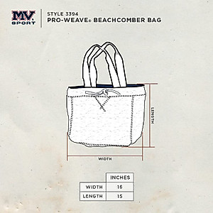 MV Sport Pro-Weave Large Everyday Fleece Travel Tote Bag with draw cords - One Size - Rainbow Pride