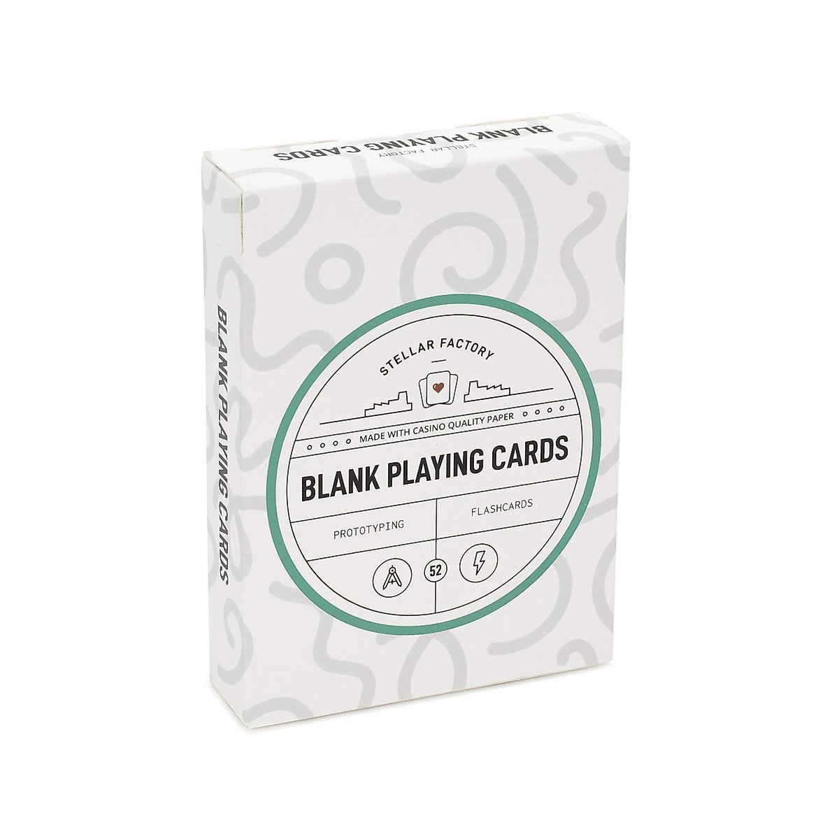Stellar Factory Premium Blank Playing Cards - Game Design, Prototyping, and Flashcards (1 Count)