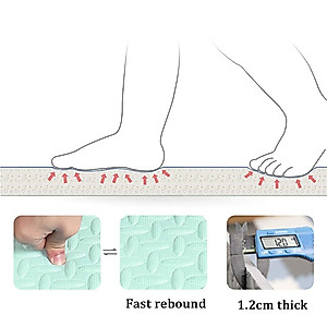 ALGFree Foam Puzzle Mat Interlocking Floors Tiles Splice Bedroom Child Crawling Mat Jigsaw Puzzle Climbing Mat Sponge Floor Mats Thicken, Customizable Colors