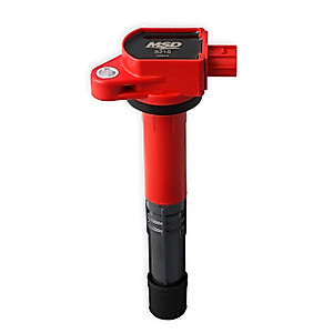8219 MSD Ignition Coil - Blaster Series - Honda/Acura 2.4L - Red