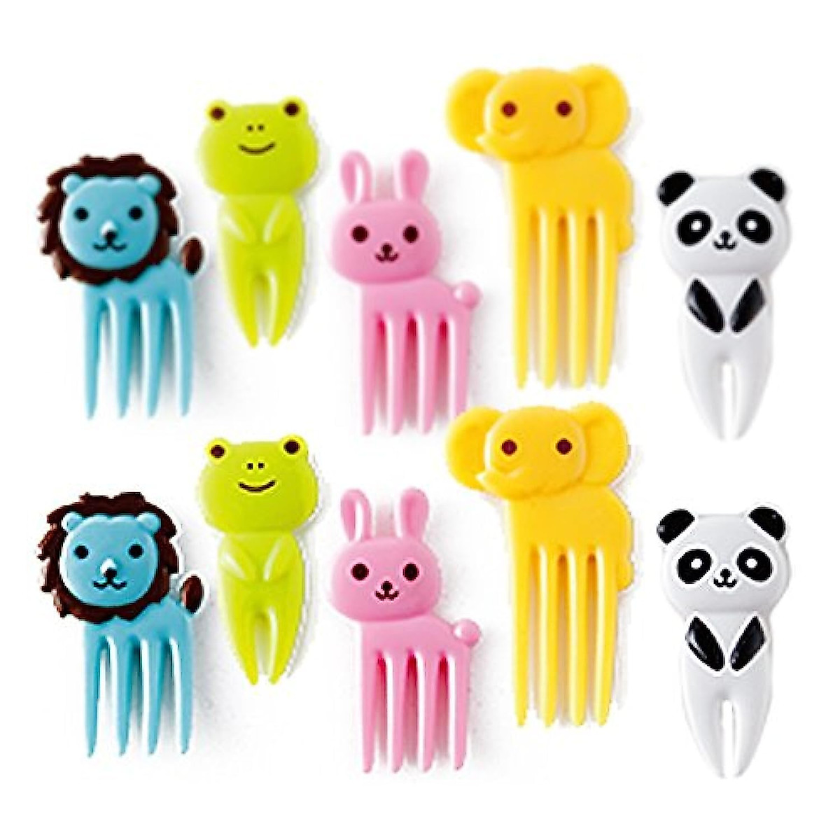 CuteZCute Bento Decoration Box, Animals Food Picks and Forks