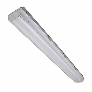108W 4 Feet T5HO Vaporlight 2 Lamp Waterproof Vapor Tight Wet Location Light Fixture 120V-277V