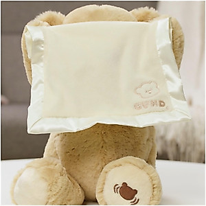 GUND Peek-A-Boo Teddy Bear Plush, Animated Stuffed Animal for Babies and Newborns, 11.5"