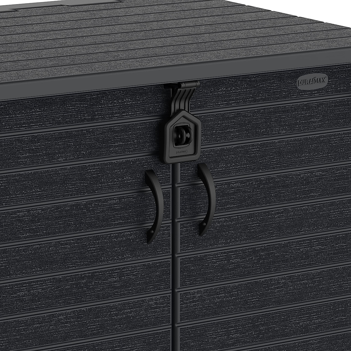 Duramax Storeaway 4 ft. 3 in. x 2 ft. 5 in. x 3 Ft 7 in. Resin Horizontal Outdoor Storage Shed Gray