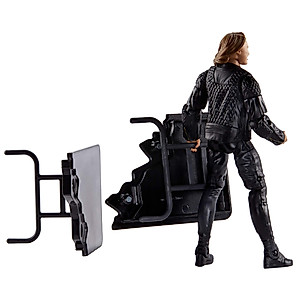 WWE MATTEL Ronda Rousey Elite Collection Deluxe Action Figure with Realistic Facial Detailing, 8 years and up, Iconic Ring Gear & Accessories