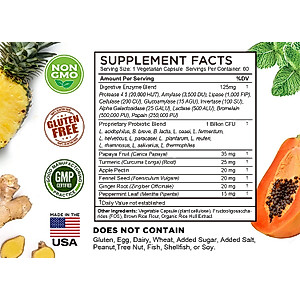 FarmHaven Magnesium Glycinate & Malate + Milk Thistle + Digestive Enzymes with Probiotics