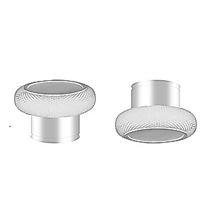 E-MODS GAMING 6 in 1 Metal Thumbsticks Replacement for Elite Series 2 Controllers Xbox One (Model1797) - Thumb Sticks for Elite Series 2 Core (White)