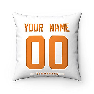 ANTKING Tennessee Throw Pillow Custom Any Name and Number for Men Women Boy Gift