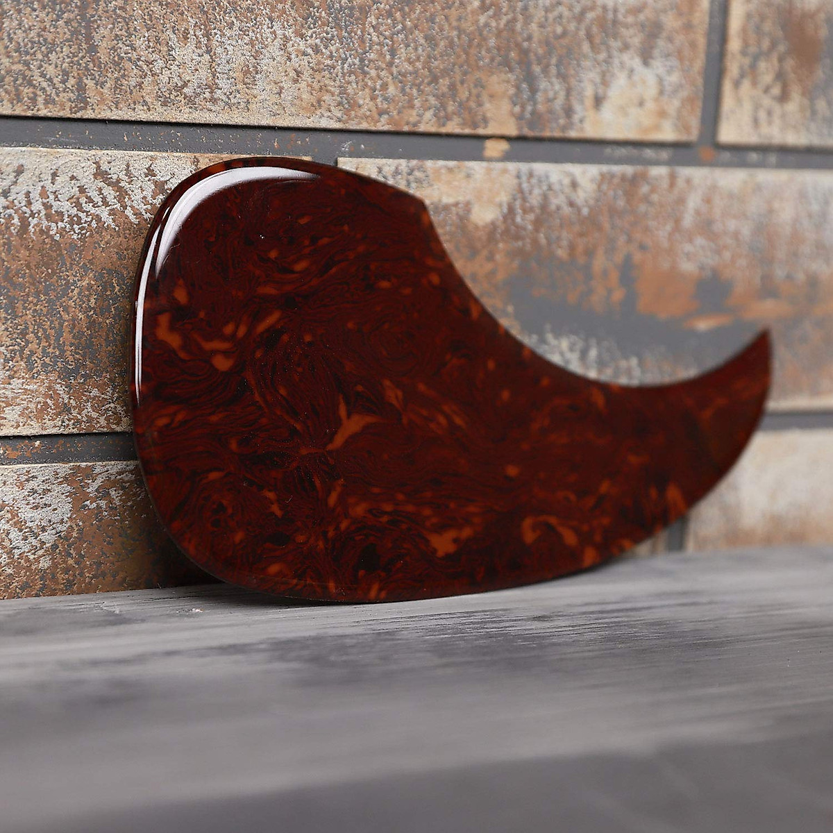 Vencetmat Acoustic Guitar Pick Guard for Most Martin - Elegant Coffee