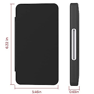 HEIYING Game Card Case for Nintendo Switch& Switch OLED Game Card or Micro SD Memory Cards,Portable Switch Game Memory Card Storage with 24 Game Card Slots and 24 Micro SD Card Slots. (Black)