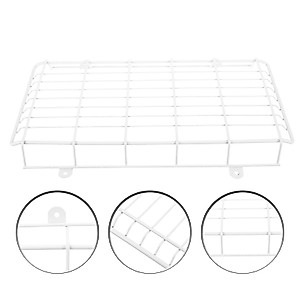 Gadpiparty Wire Guard for Exit Sign Emergency Light Metal Wire Guard Damage Stopper Exit Sign Damage Cage Wall Mounted Emergency Signal Protective Covers