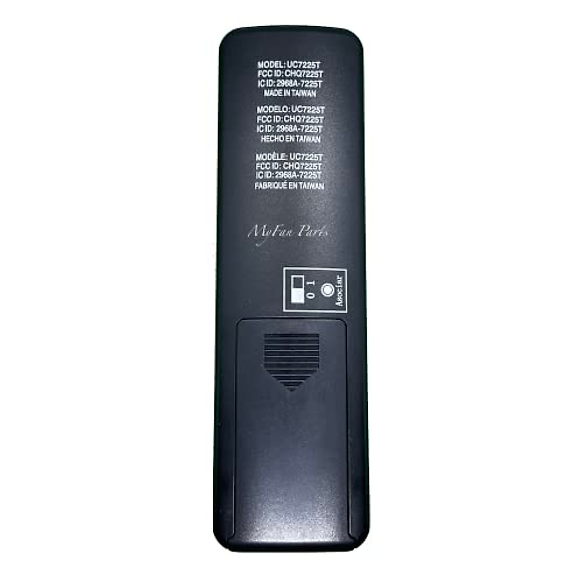 Home Decorators Collection Remote Control UC7225T (7225) by MFP