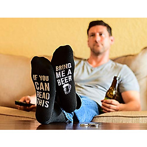 Tstars Gifts for Dad Fathers Day Birthday Gift Ideas for Men Funny Mens Crew Socks