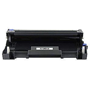 TCT Premium Compatible Drum Unit Replacement for Brother DR-520 DR520 Black Works with Brother HL-5240 5250DN 5370DWT 5380DN MFC-8460N 8670DN 8890DW DCP-8080DN 8085DN Printers (25,000 Pages)