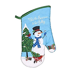Greenbrier Snowman Oven Mitt