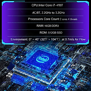 All-in-One PC All-in-one Desktop Computer PC 23.8inch All-in-One PC with Core i7 16GB RAM 512GB SSD, 360°Adjustable Webcam, Charging Panel, All-in-one PC Supporting Dual-Band WiFi, Bluetooth 4.2,Black