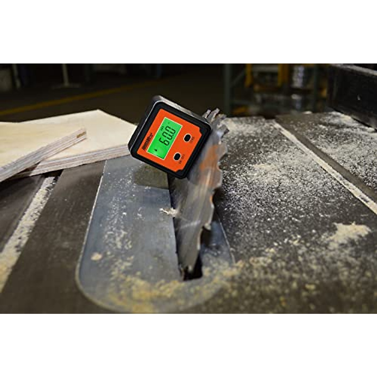 Johnson Level & Tool 1886-0000 Magnetic Digital Angle Locator w/ 2 Buttons, Orange, 1 Locator