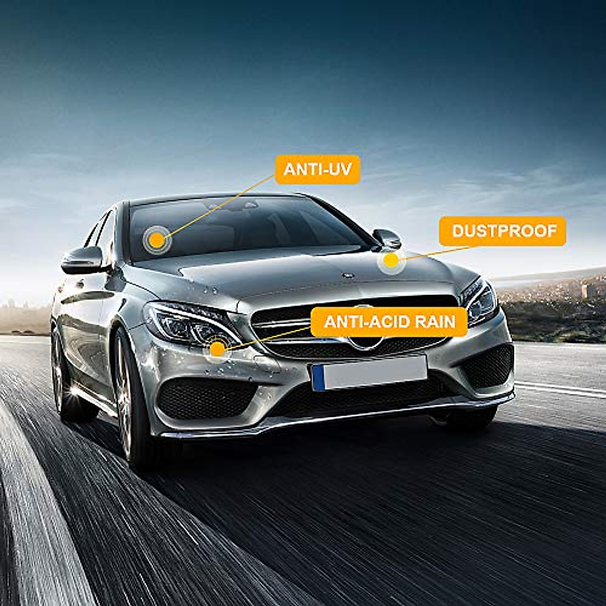 WEIRUIXIN 10H Ceramic Coating 3.0,High Gloss Hydrophobicty Anti Scratch Easy to Use Mirror Paint Protection Car kit 50ML Nano Ceramic Coating with Gloves sealant 2 Years Warranty