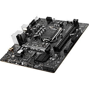 MSI H510M-A PRO ProSeries Motherboard (mATX, 11th/10th Gen Intel Core, LGA 1200 Socket, DDR4, PCIe 4, M.2 Slot, USB 3.2 Gen 1, 2.5G LAN, D-SUB/HDMI)
