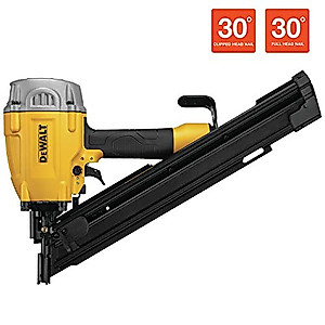 DEWALT Framing Nailer, 30-Degree, Paper Collated, Pneumatic (DWF83PT)