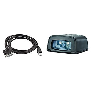 DS457 Fixed-Mount Automatic Hands-Free Barcode Scanner, 1D/2D, with USB Communication Cable
