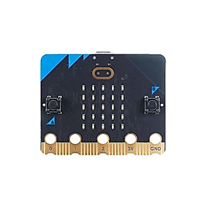 Seeed Studio BBC Micro:Bit V2.2 Development Board - Card Size MCU with Onboard Speaker, Accelerometer, MEMS Microphone, 2.4GHz Radio/BLE 5.0 for DIY Digital Games, Interactive Projects, and Robotics.