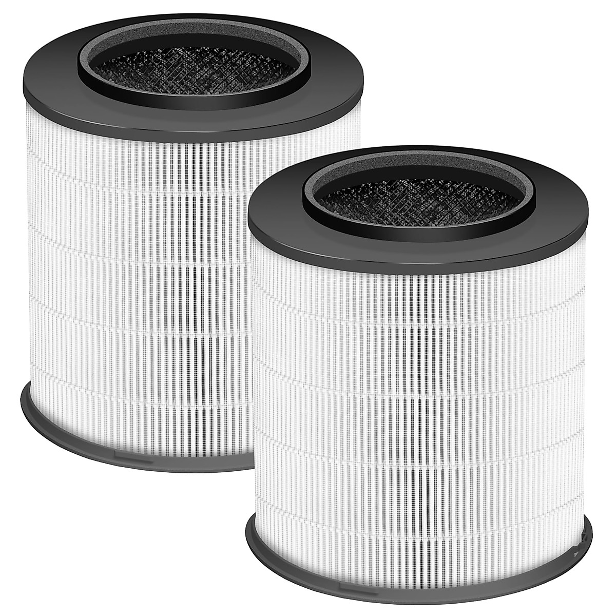 12030 HEPA Replacement Filter for Clorox Medium Room Air Purifier 11030 & 11031,3-in-1 H13 True HEPA with Activated Carbon Filter,2 Pack