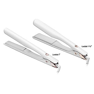 T3 Micro T3 Lucea 1” Professional Straightening Styling Iron Digital Ceramic Flat Iron with 9 Adjustable Heat Settings for Straight Smooth Hair Waves and Curls