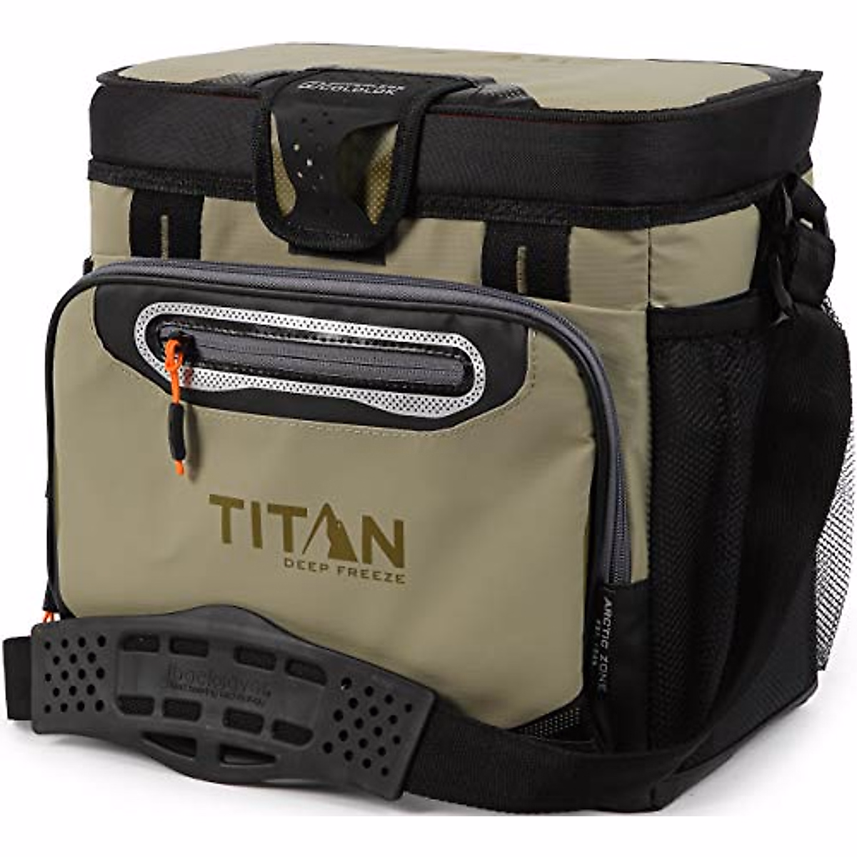 Arctic Zone Titan Deep Freeze Cooler - 16 Can Zipperless Hardbody Cooler - Deep Freeze Insulation, HardBody Liner, and SmartShelf