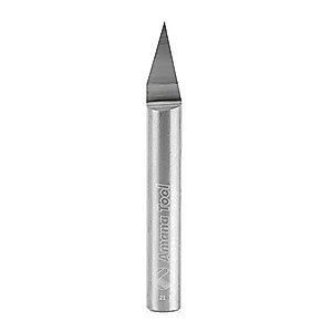 Amana Tool - 45771 Solid Carbide 30° Engraving 0.005 Tip Width x 1/4" Shank Sign