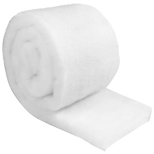 Hemobllo Aquarium Filter Media Filter Pad, Biochemical Filter Cotton Foam Thicken Sponge Roll, Fish Tank Filter Pad Cut to Fit Most Fish Tank Water Cleaning Supplies (200cm x 12cm)