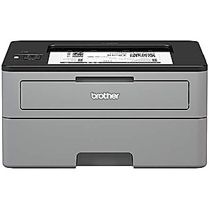 Brother Compact Monochrome Laser Printer, HL-L2350DW, Wireless Printing, Duplex Two-Sided Printing, Amazon Dash Replenishment Ready (Renewed)