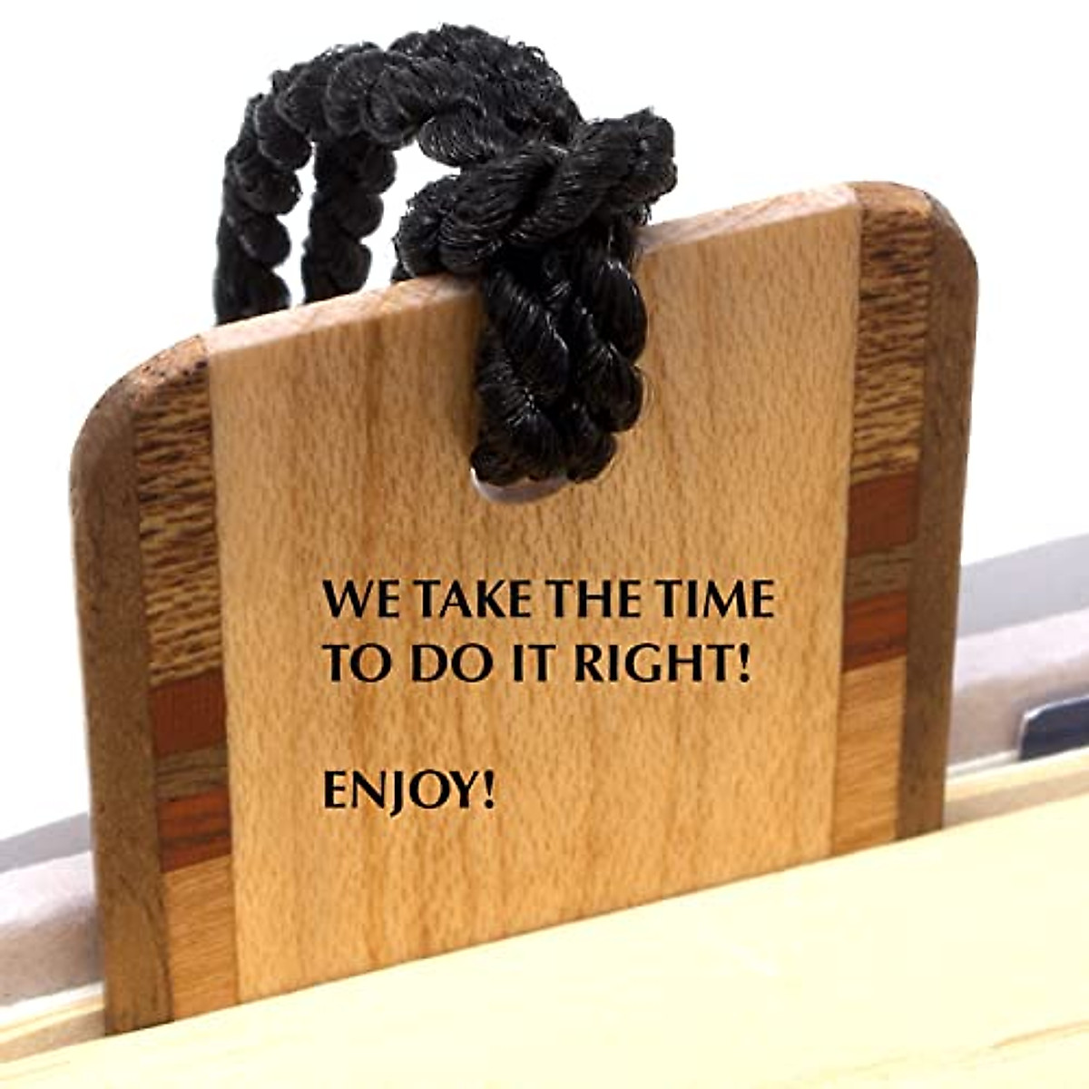 Cherry Blossom Handmade Wooden Bookmark - Made in USA - Also Available Personalized