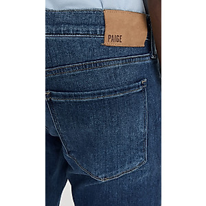 PAIGE Men's Federal Transcend Vintage Slim Straight Jeans, Milburn, Blue, 31