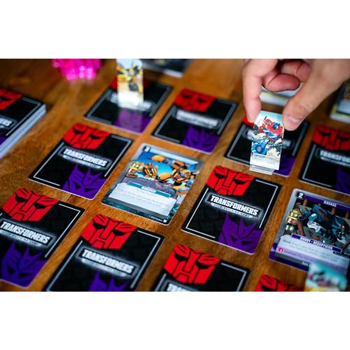 Renegade Game Studios Transformers Deck-Building Game 1-5 players ages 13+ to enjoy in 45-90 min. Play competitively or as a solo/cooperative game