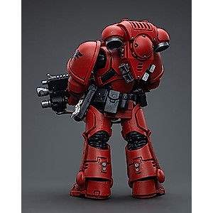 Pipigirl JoyToy Warhammer 40K Space Marine Genuine License 1/18 Soldier, 4inch Models Space Marines Action Figures Kits (Blood Angels Intercessors)