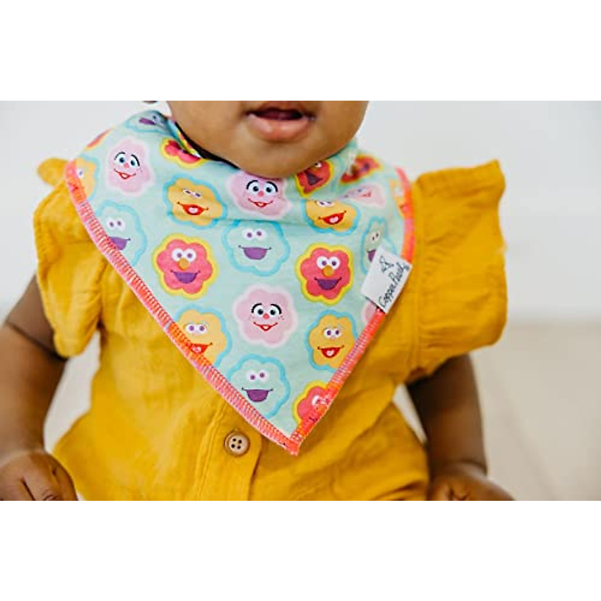 Copper Pearl Baby Bandana Drool Bibs for Drooling and Teething 4 Pack Gift Set Abby and Pals, Soft Set of Cloth Bandana Bibs for Any Baby Girl or Boy, Cute Registry Ideas for Baby Shower Gifts