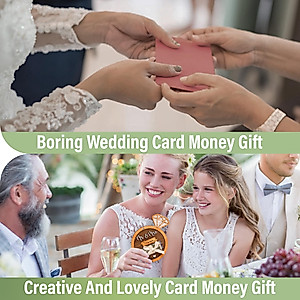 STOFINITY Wedding Cards For Bride And Groom - Congratulations Wedding Card Money Holder For Mr And Mrs, Funny Congrats Wedding Card, Wedding Greeting Card For Newlyweds, Marriage Wedding Gift Card