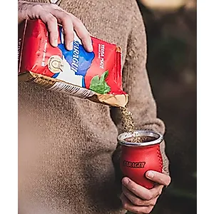 Taragüi Yerba Mate with Stems, 1kg - 2.2 lbs (Red Pack)