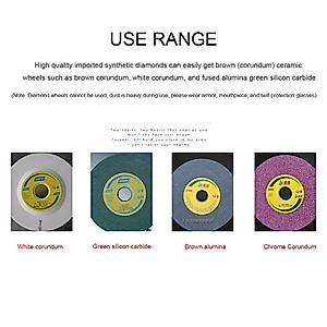 XENITE Grinding and Polishing Head Grinding Wheel Dresser with Flat Diamond Coated Surface for Truing Grinding & Deburring Wheels Abrasive Dressing Tools Polishing