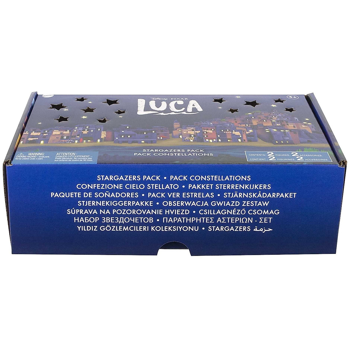 Mattel Disney and Pixar Luca Stargazers Pack with 2 Action Figures & Accessories, Set Includes Luca Paguro & Giulia 5-inch Collectibles