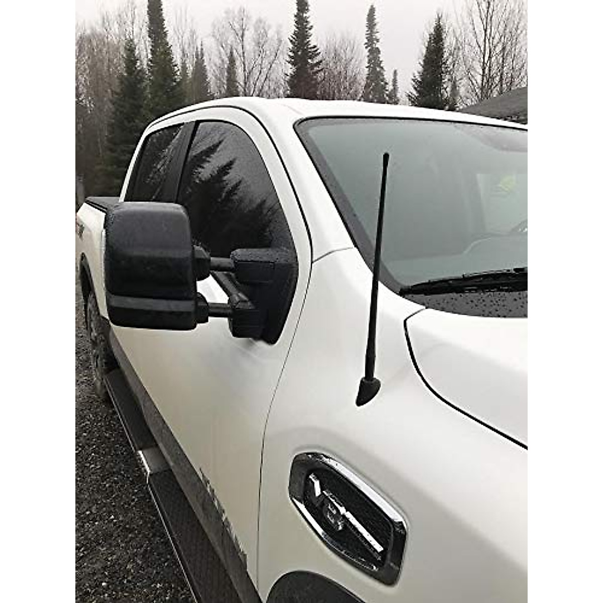 VOTEX - 13 Inch All-Terrain Flexible Rubber Antenna Accessories - Spring Steel Internal Core