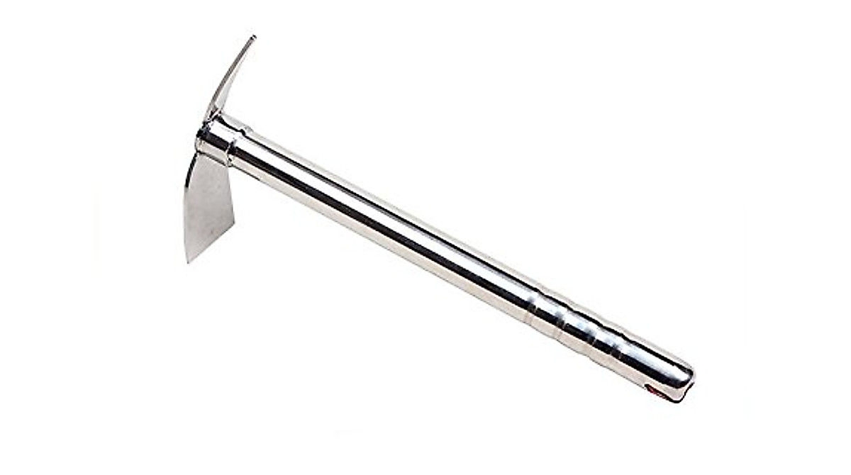 C&L Garden Hoe Pick - Multipurpose Stainless Steel Hand Tool