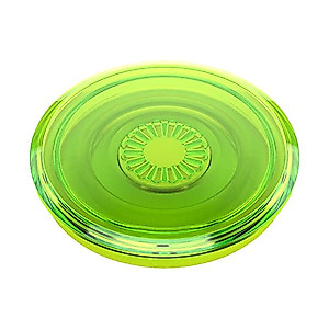 PopSockets PopTop (Top only. Base Sold Separately) Swappable Top for PopGrip Bases, PopGrip Slide, Otter+Pop & PopWallet+ - Neon Glow Blazing Lime