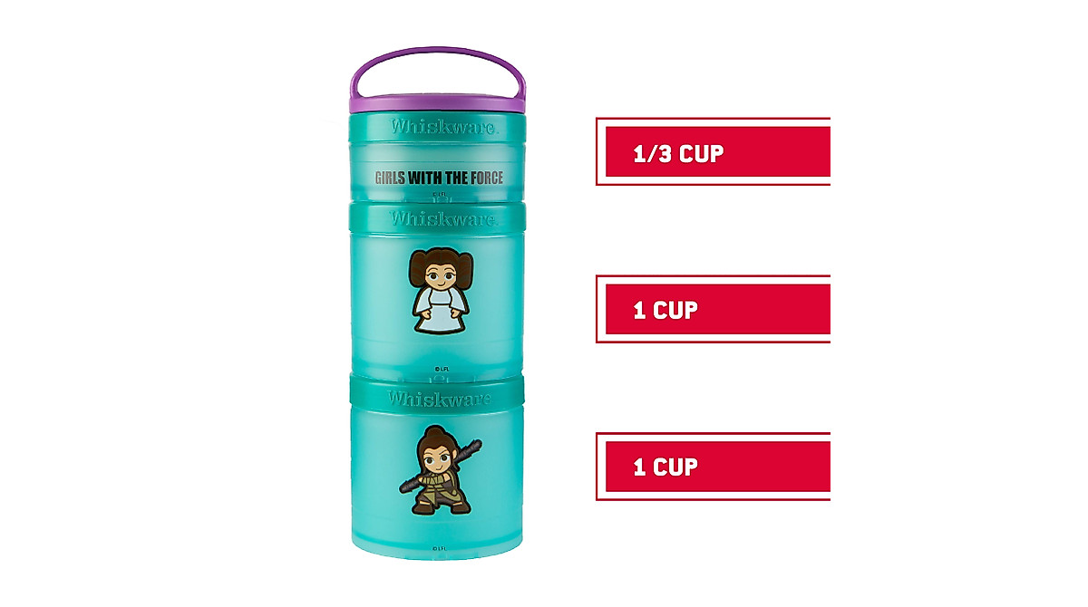 Star Wars Stackable Snack Containers for Kids | Whiskware