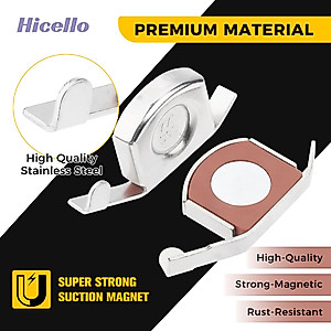 Hicello Magnetic Seam Guide, 3PCS Sewing Machine Guide Magnets for Singer Brother, Large Size